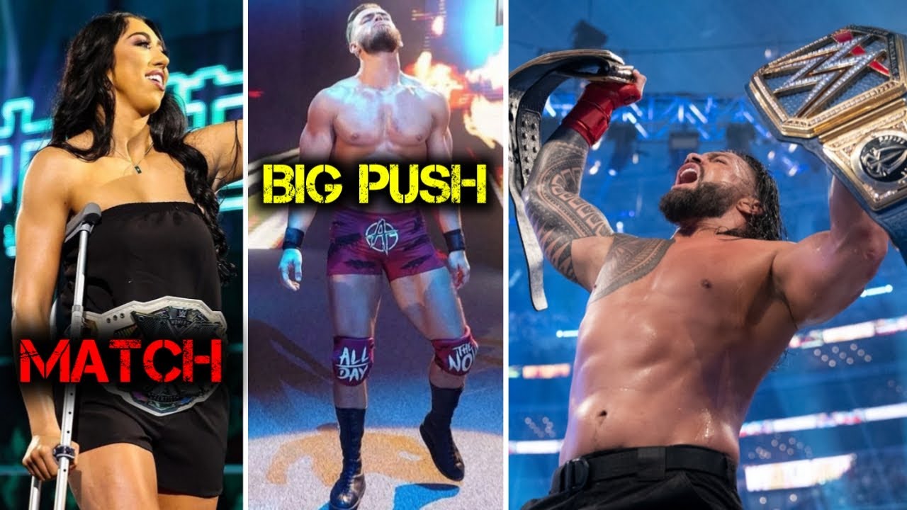 Roman Reigns WM 40 opponent revealed! Theory lose his title! Rollins WM ...