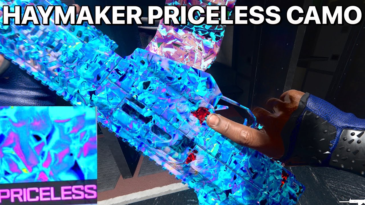 UNLOCKING PRICELESS CAMO ON THE HAYMAKER SHOTGUN MOST OP SETUP CALL OF ...