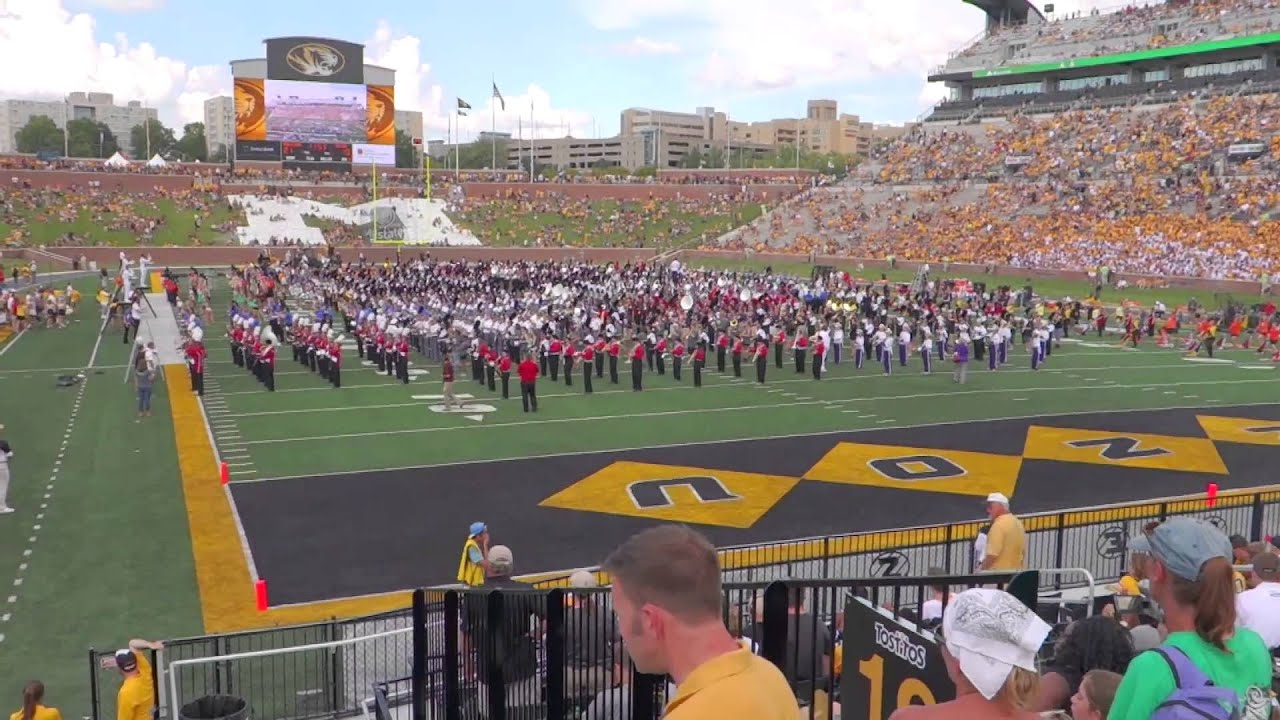Mizzou Band Day 8/30/14 - YouTube