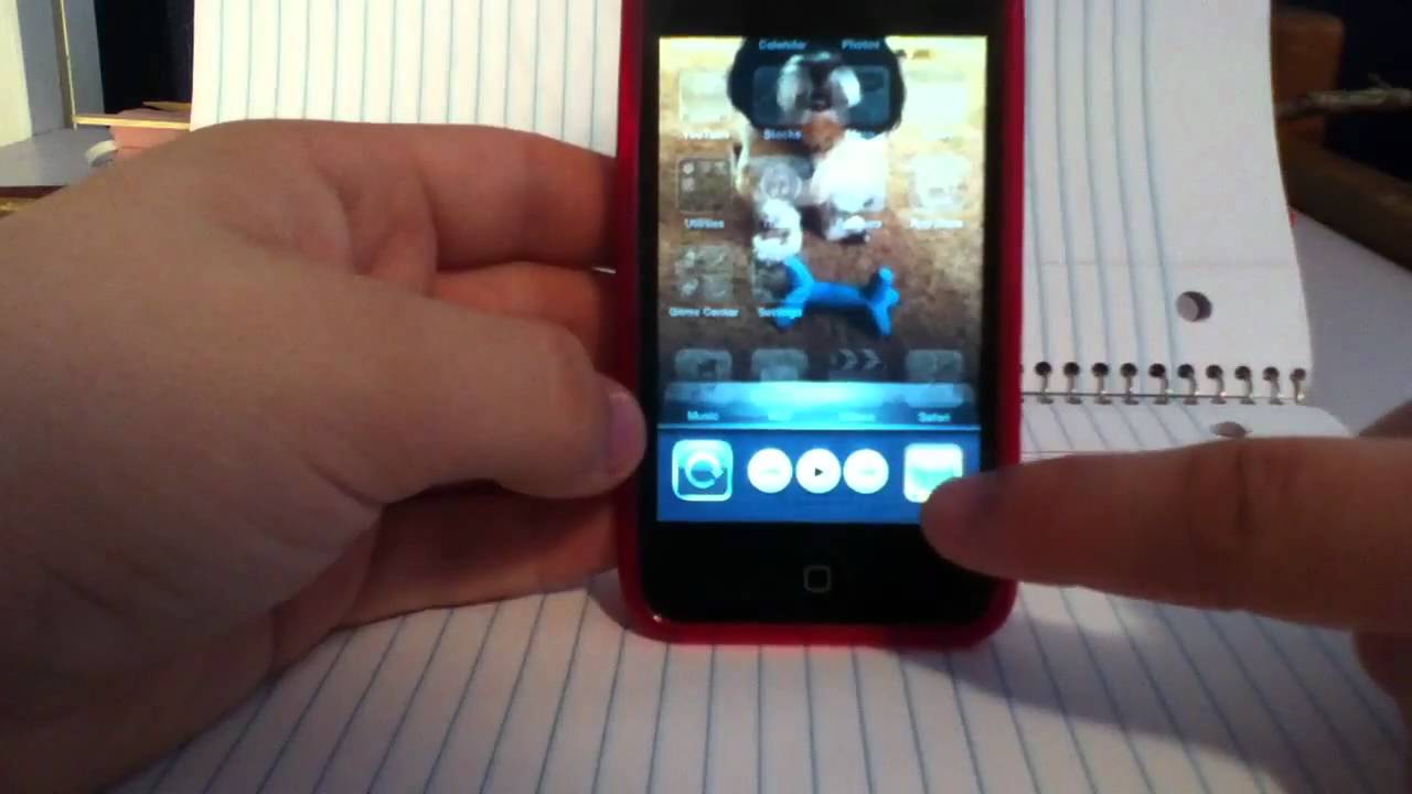 Apple iPod touch 4th Generation TRICK (iOS 5) - YouTube