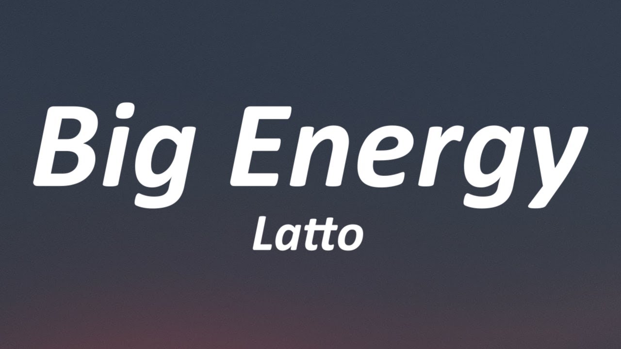 Latto - Big Energy (Lyrics) - YouTube