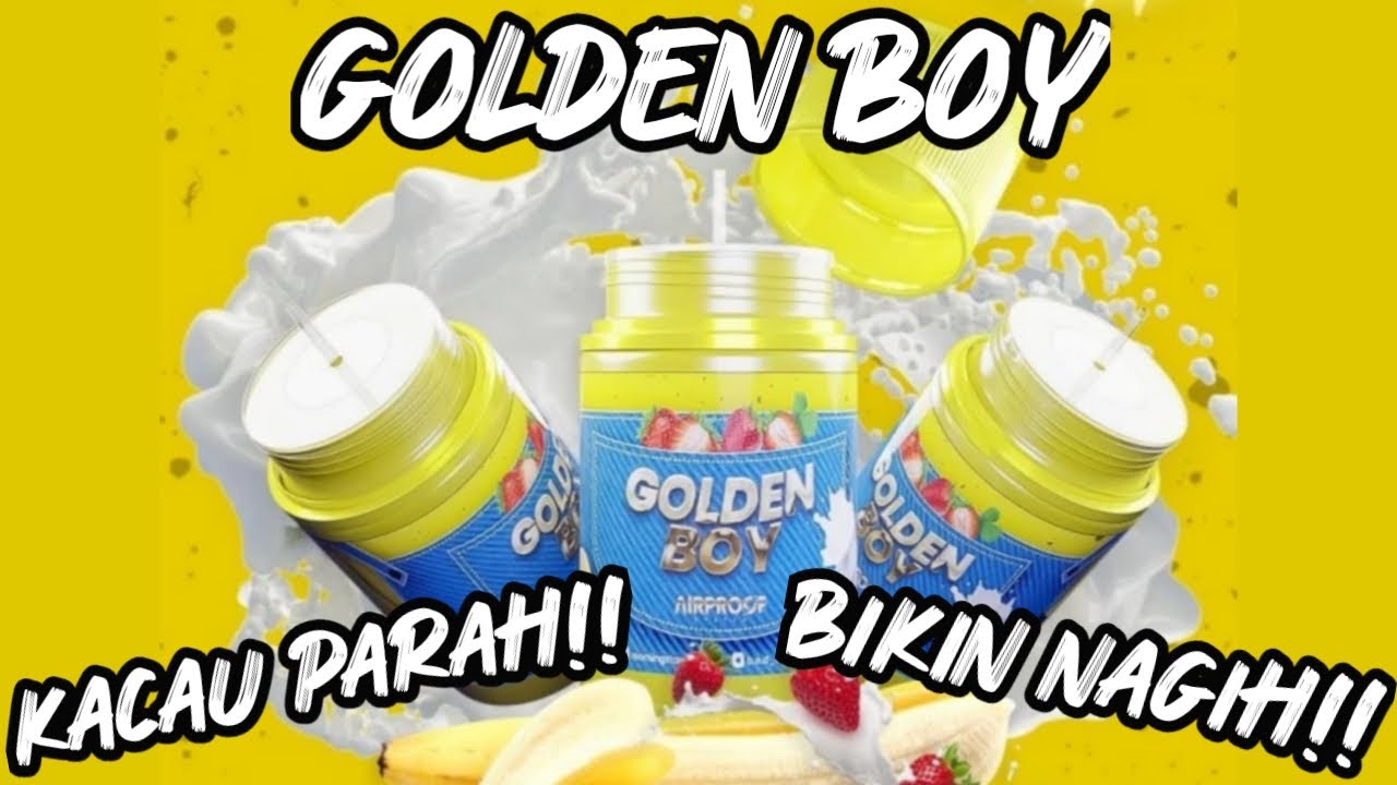 REVIEW LIQUID GOLDEN BOY! PISANGNYA ENAK BANGET! - YouTube