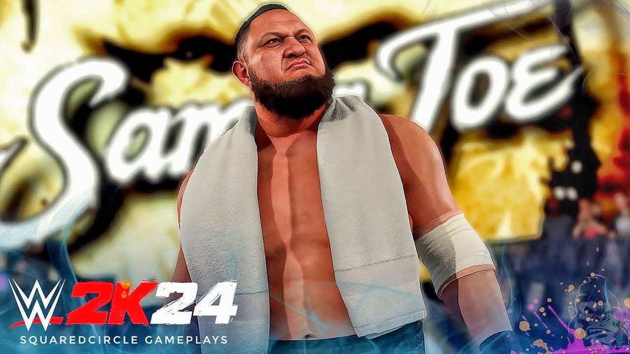 WWE 2K24 Samoa Joe Entrance w/ GFX Pack & Theme | New WWE 2K24 PC Mods ...