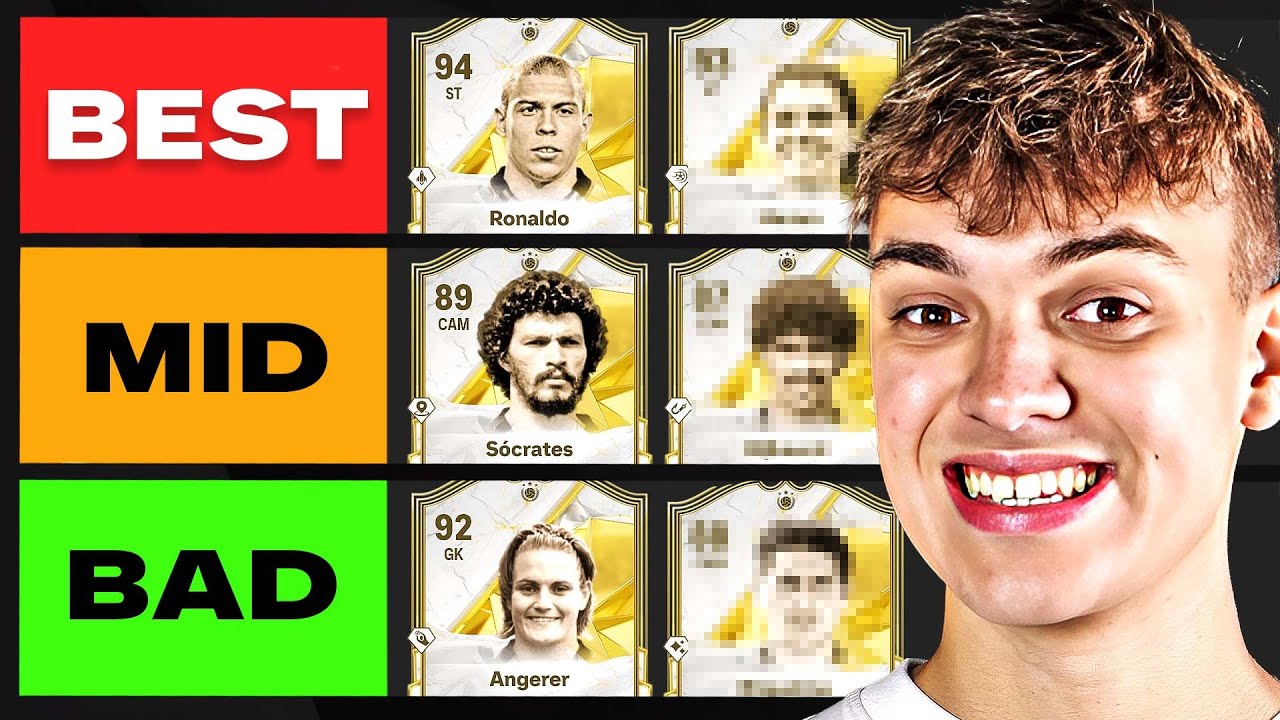 I Ranked EVERY ICON On FC 25! - YouTube