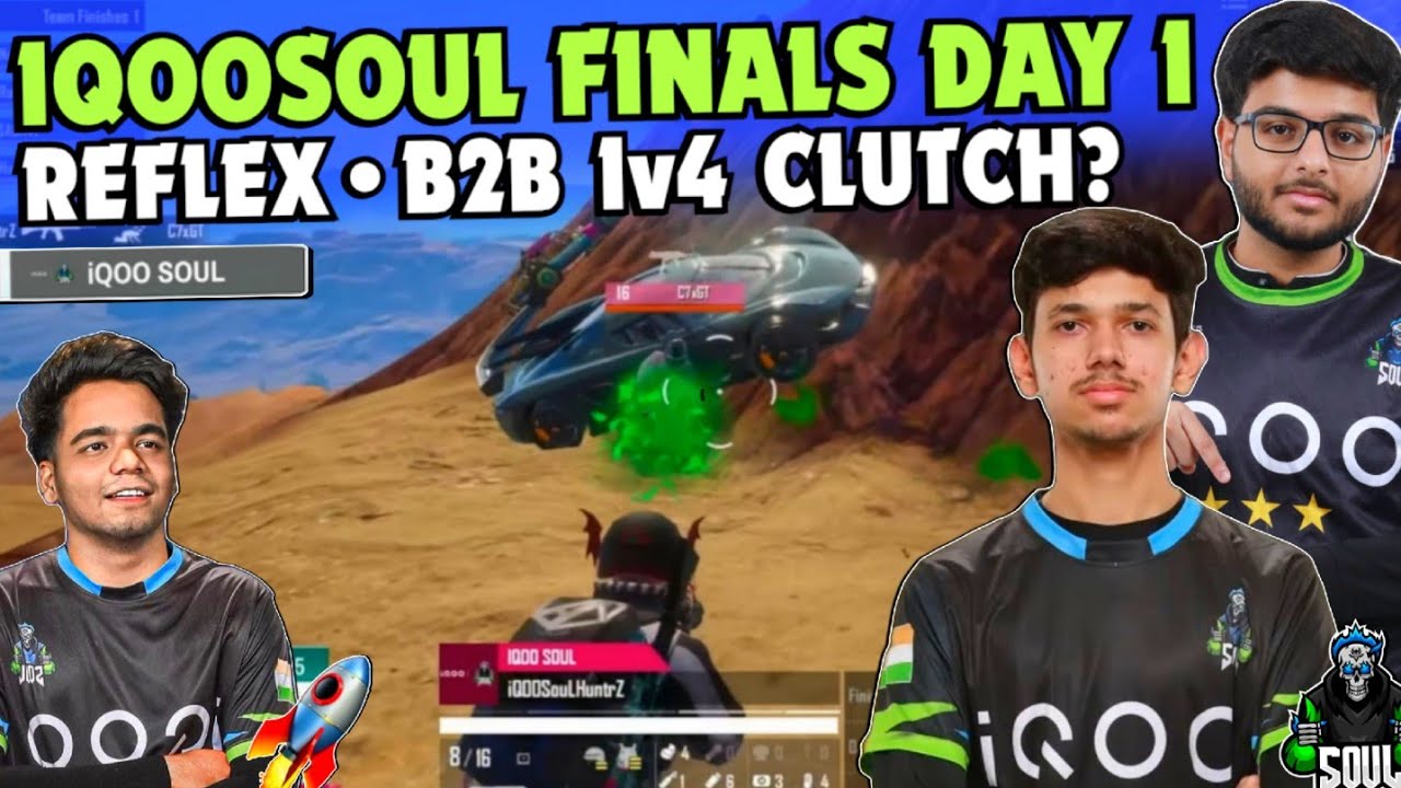 iQOOSouL Grand Finals Day 1 Highlights SouL Saumay Back2Back 1v4? 😳 ...