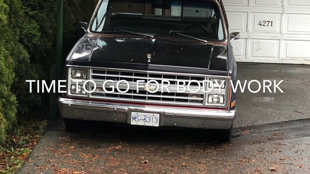 My custom bagged c10 square body truck Part3 | Ready for body work ...