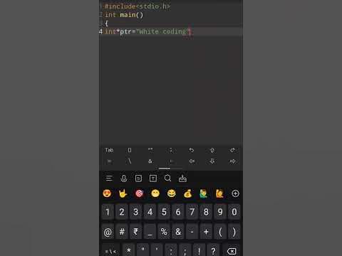 29.Declare a string using pointer in C language #string #using #pointer ...
