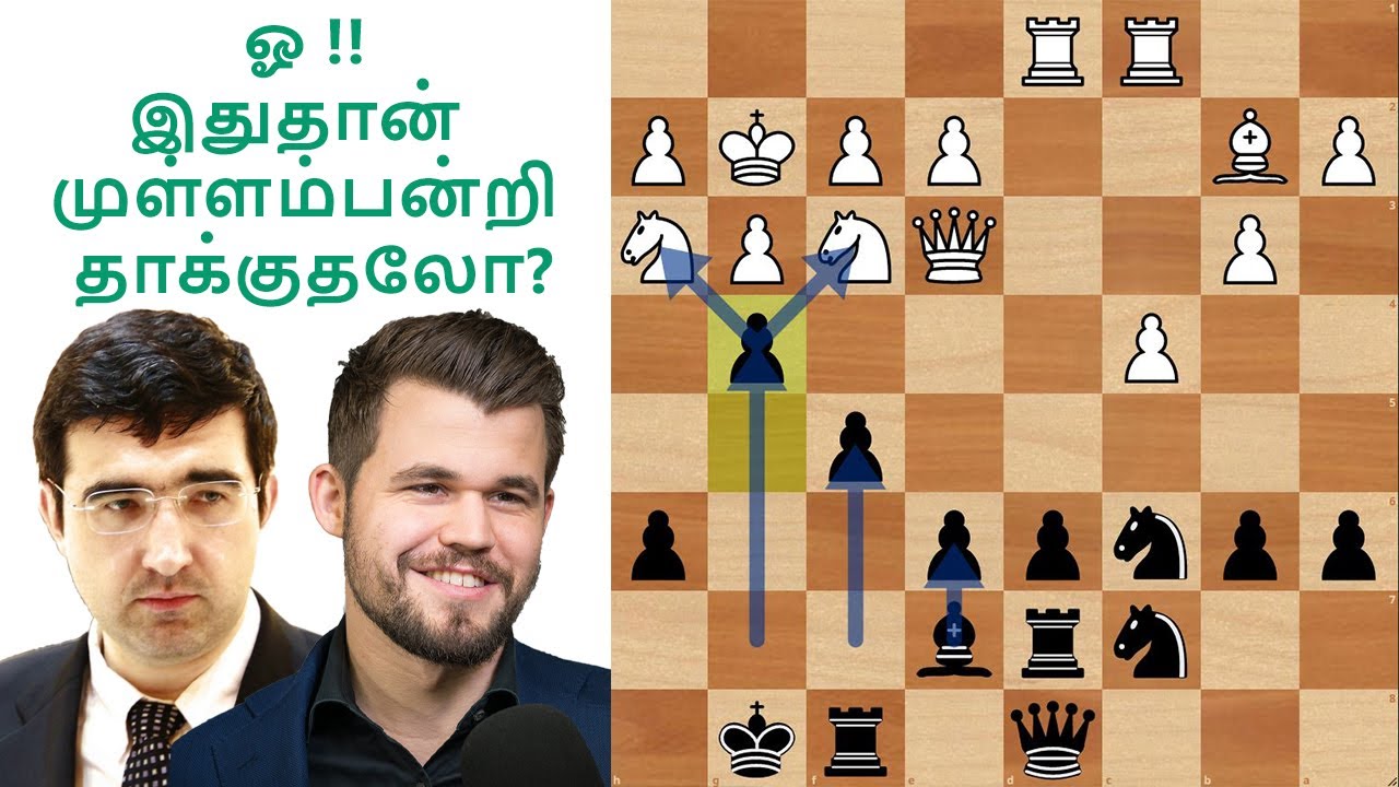 ஓ இதுதான் முள்ளம்பன்றி தாக்குதலோ,Kramnik vs Carlsen 2008,Tamil chess ...