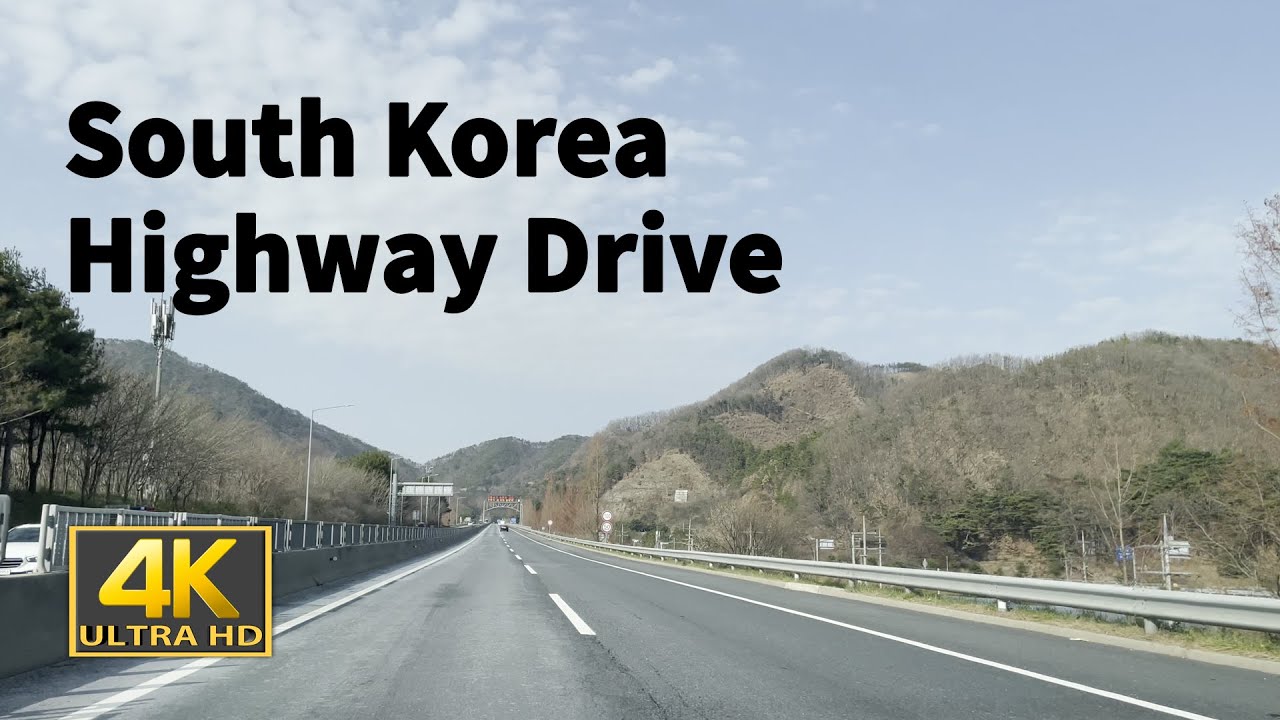 4K Driving in SOUTH KOREA Highway | From Geumsan to Daejeon | Fall 2022 ...