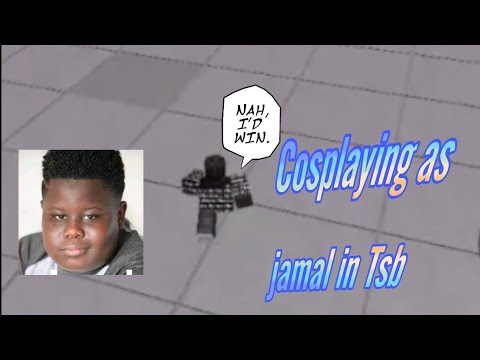 COSPLAYING AS JAMAL in #thestrongestbattleground - YouTube