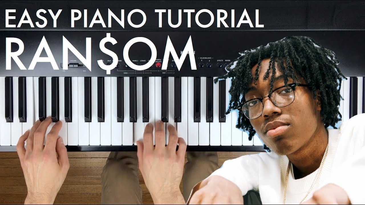 Lil Tecca - Ransom | Easy Piano Tutorial - YouTube