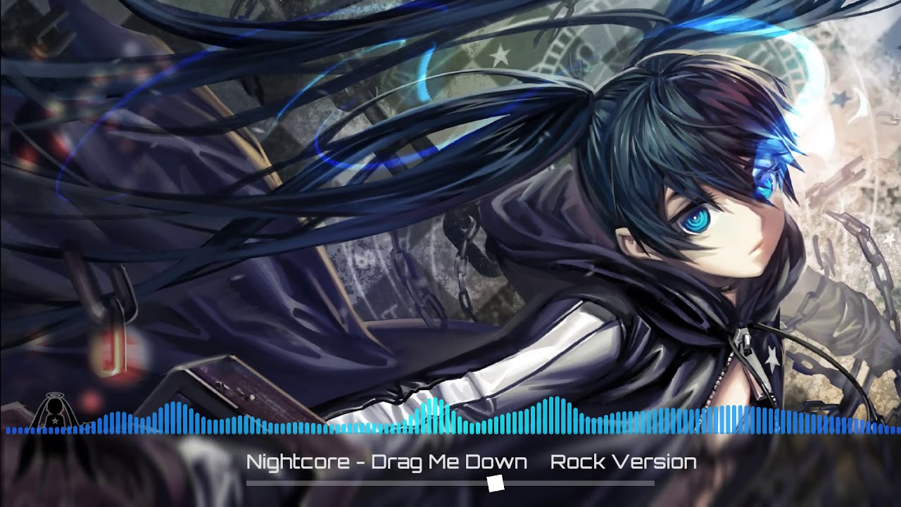 【Nightcore】- Drag me down【Rock version 】 - YouTube