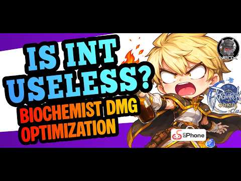Is INT USELESS for BIOCHEMIST in PVE? Let's Find Out! | Ragnarok Origin Classic