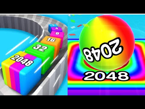 2048 | Jelly Tube Run 2048 vs Ball Run 2048 #cutiepie22yt - YouTube