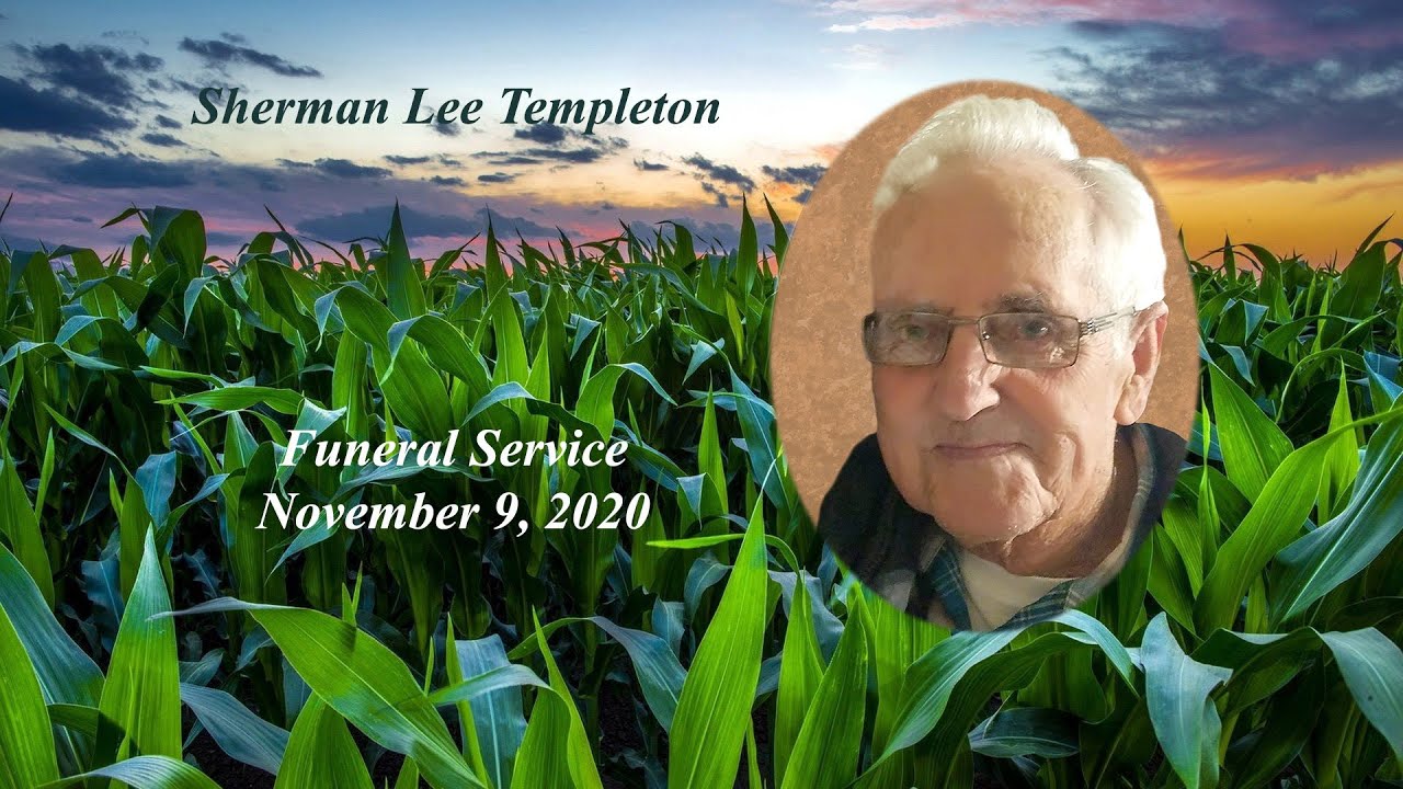 Sherman Lee Templeton funeral service - YouTube