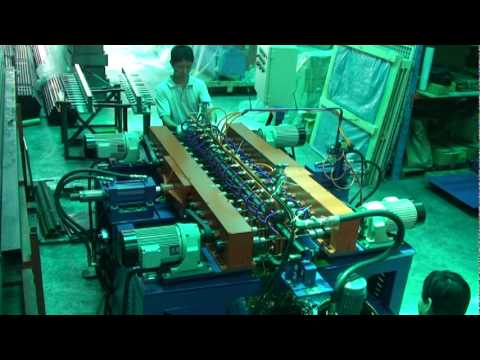 Multi-Spindle Prop Drilling Machine - YouTube