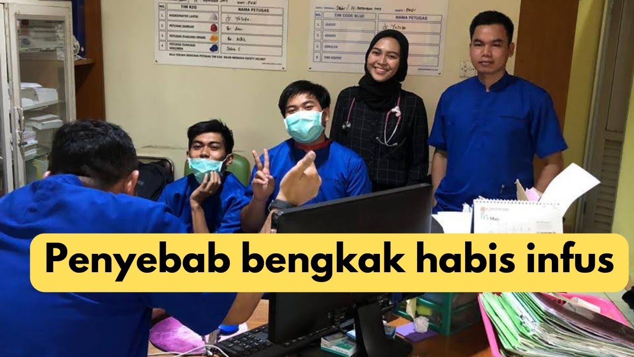 penyebab bengkak habis infus - YouTube