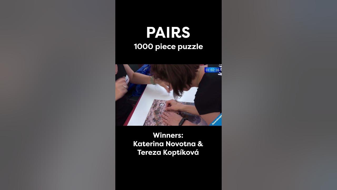 The World Jigsaw Puzzle Championships are next week! - YouTube