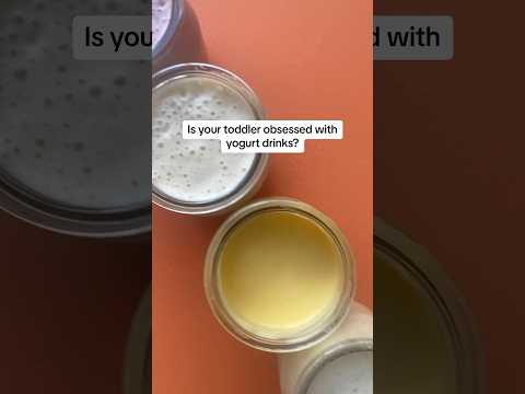 Snag 5 #yogurtdrink recipes - perfect for your kiddo! #yogurt #shake #toddlerrecipe
