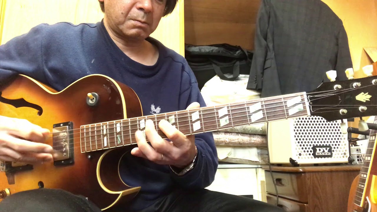 F 7(+5) / E → Fm7 デモンストレーション - YouTube