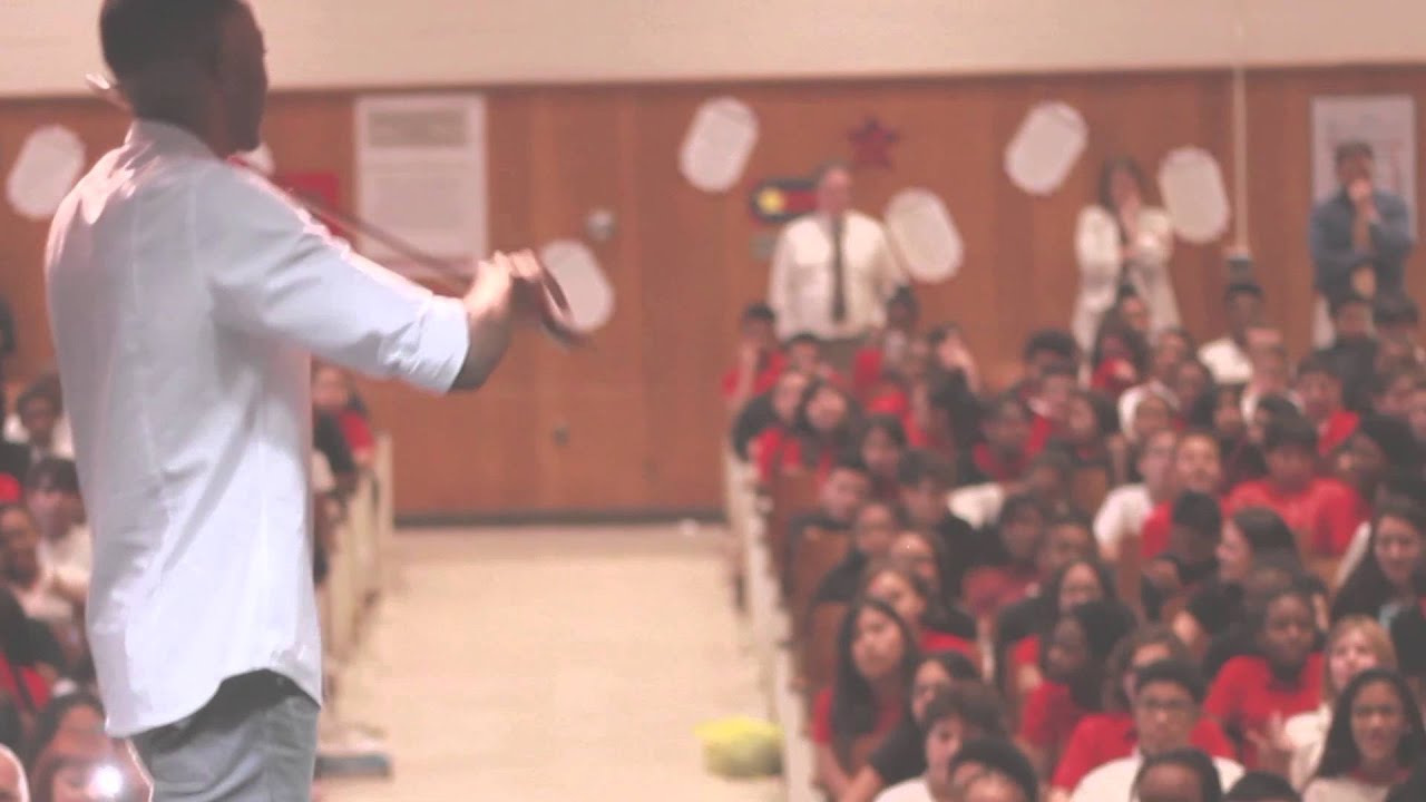 Eric Stanley at Rahway Academy in New Jersey - Reach for Strings - YouTube