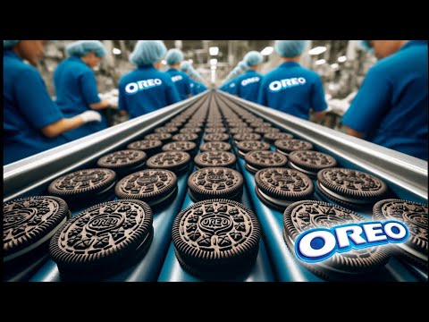 How Oreo Cookies Are Made In Factories 😲 - YouTube