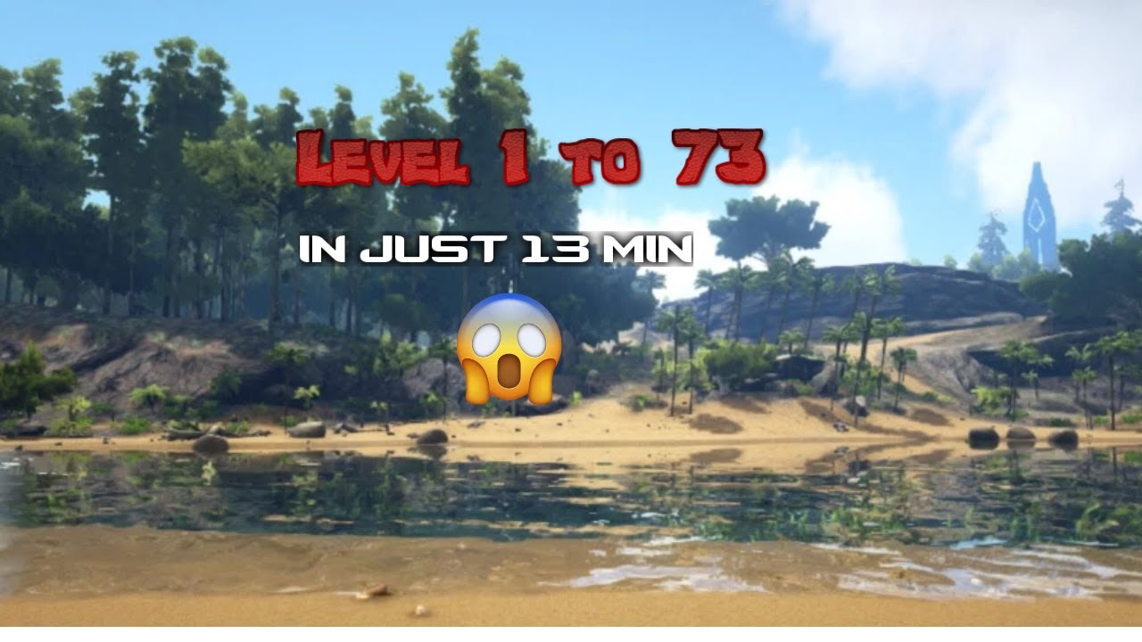 How I Do My Noterun On Offcial Level 1 to 73 in 13 mins (island) | ARK ...