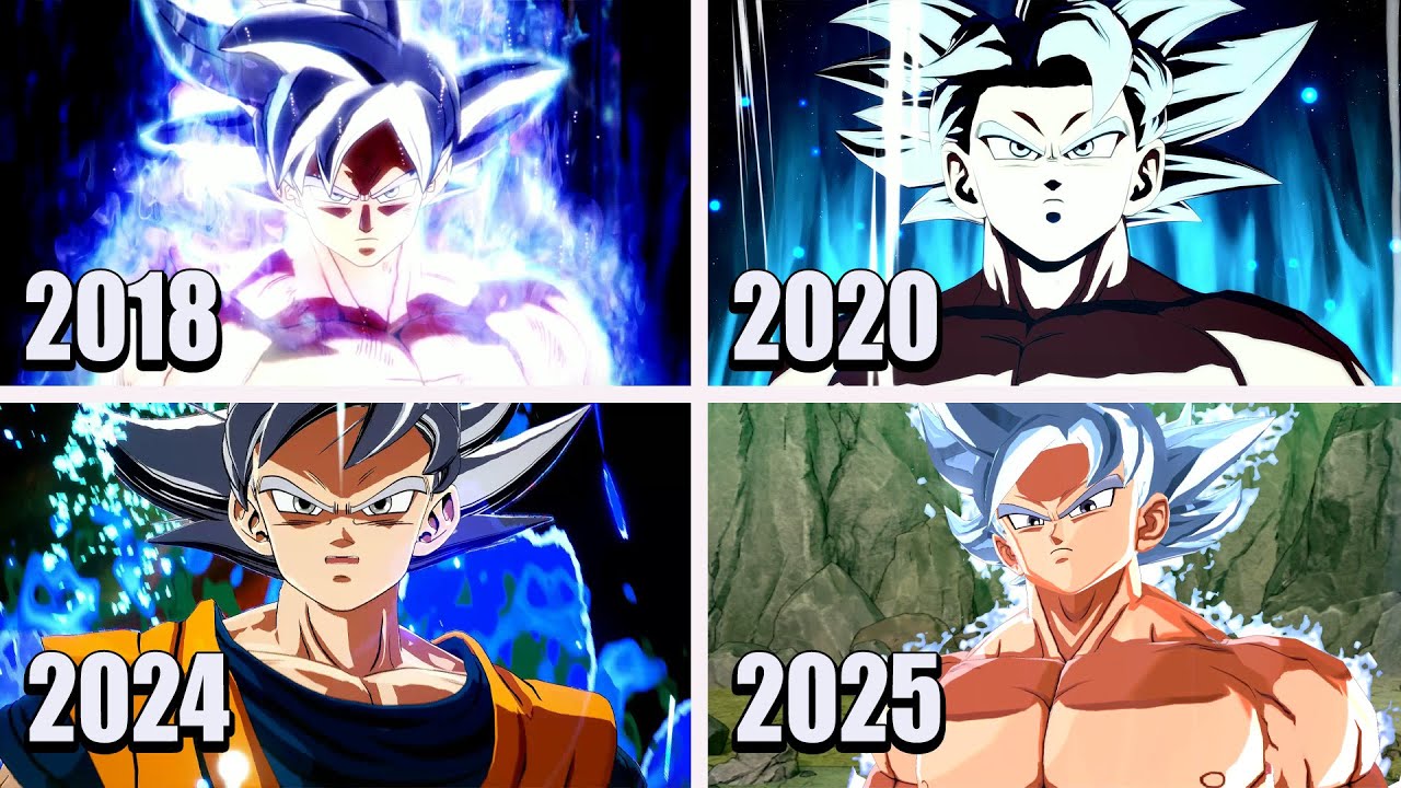 Ultra Instinct Goku’s Evolution in Dragon Ball Games (2017 - 2025 ...