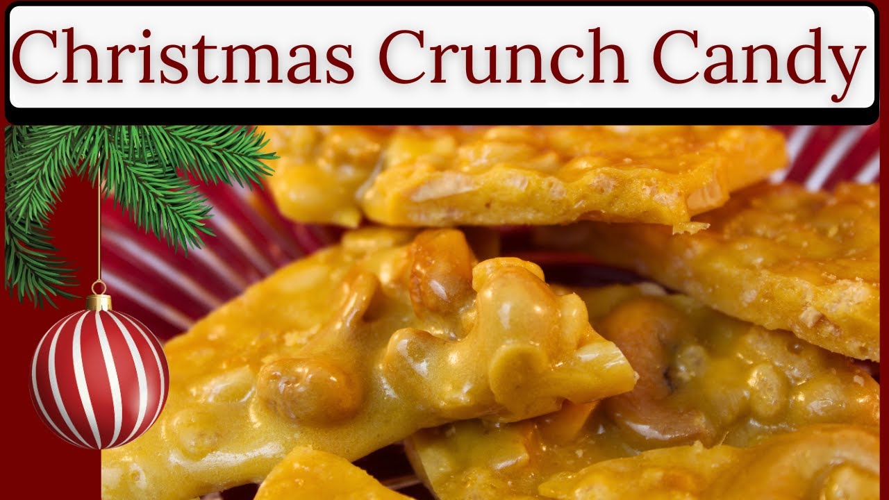 Christmas Crunch Candy - YouTube