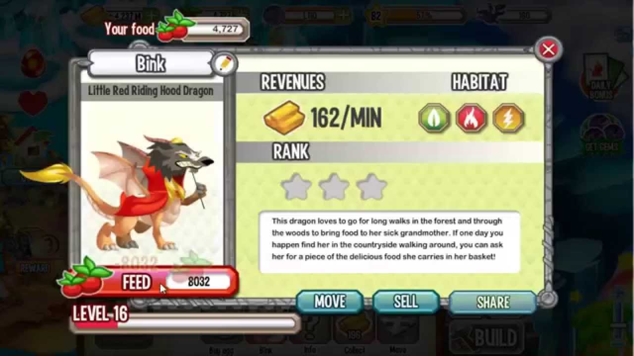 How To Get Little Red Riding Hood Dragon In Dragon City - YouTube