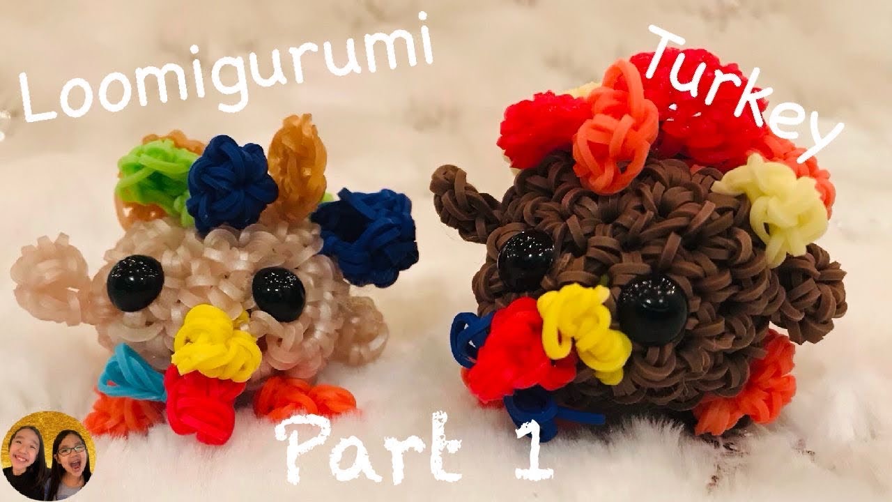 Loomigurumi/ Hook-Only Turkey Tutorial Part 1 (Part 1 out of 3 ...