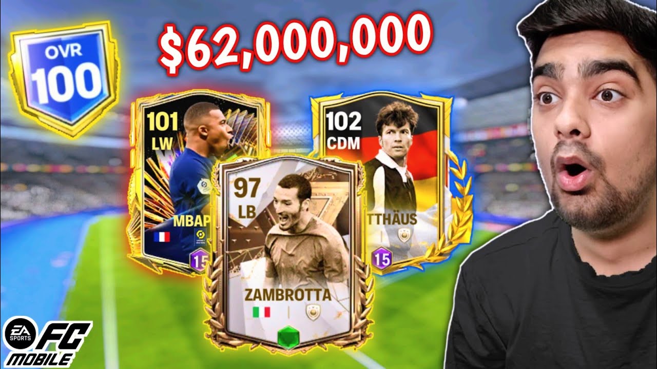 UPGRADING My SQUAD To *100 OVR* And BUYING $62 MILLION *LB* In FC ...
