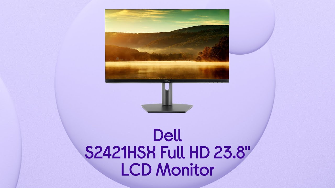 Dell S2421HSX Full HD 23.8" LCD Monitor - Black - Product Overview ...