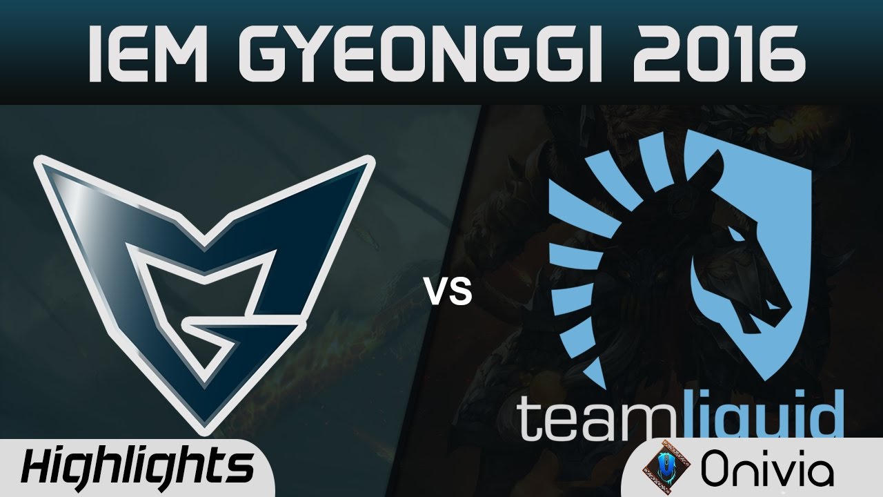 SSG vs TL Highlights Game 1 IEM Gyeonggi 2016 D3 Semi Finals Samsung vs Team Liquid - YouTube