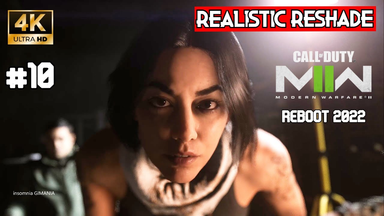 CALL OF DUTY MODERN WARFARE 2 #10 Valeria El Sin Nombre Gameplay 4K ...