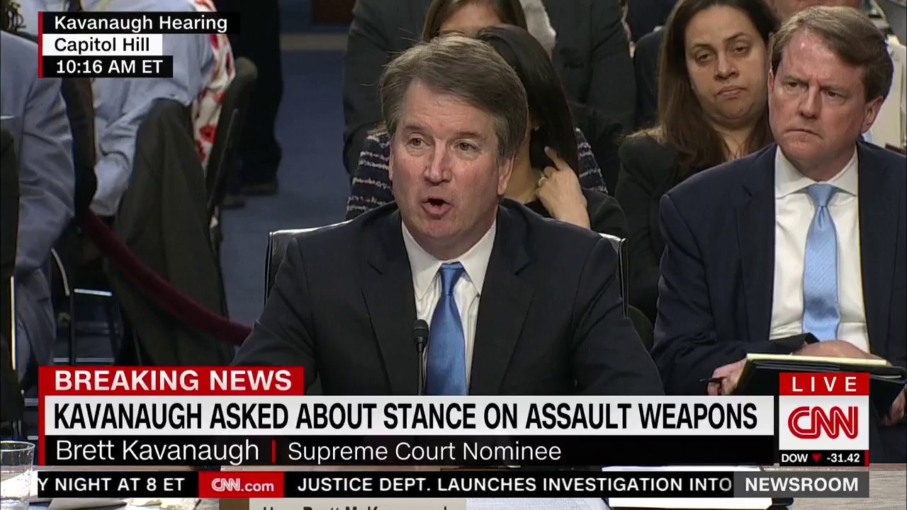 Dianne Feinstein Clashes With Kavanaugh on the Second Amendment - YouTube