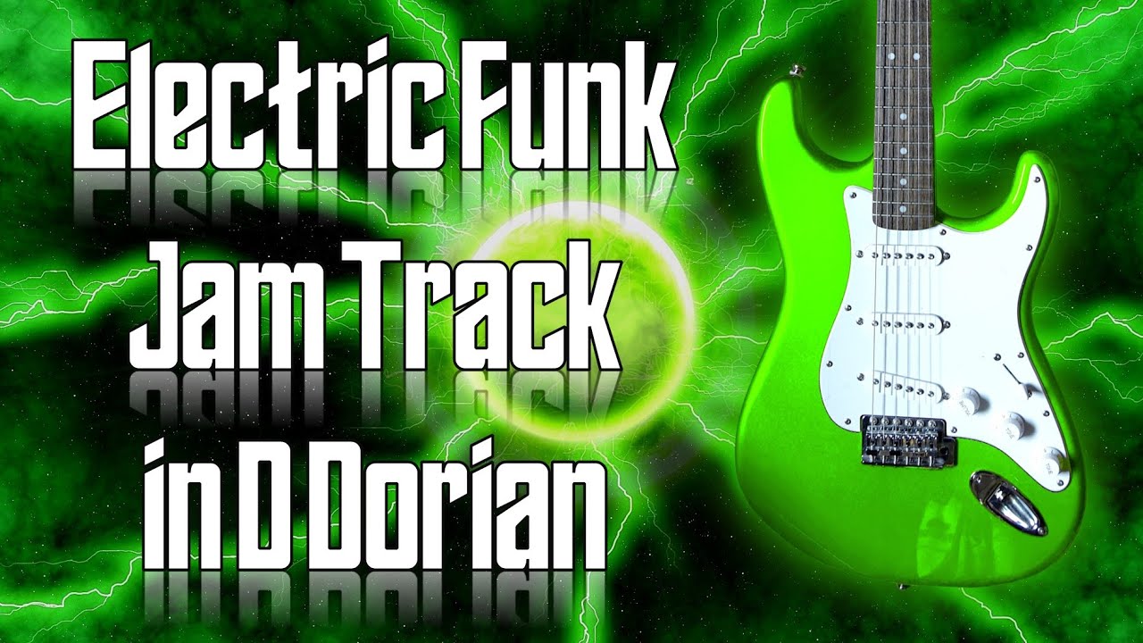 Electric Funk Jam Track in D Dorian 🎸 Guitar Backing Track - YouTube
