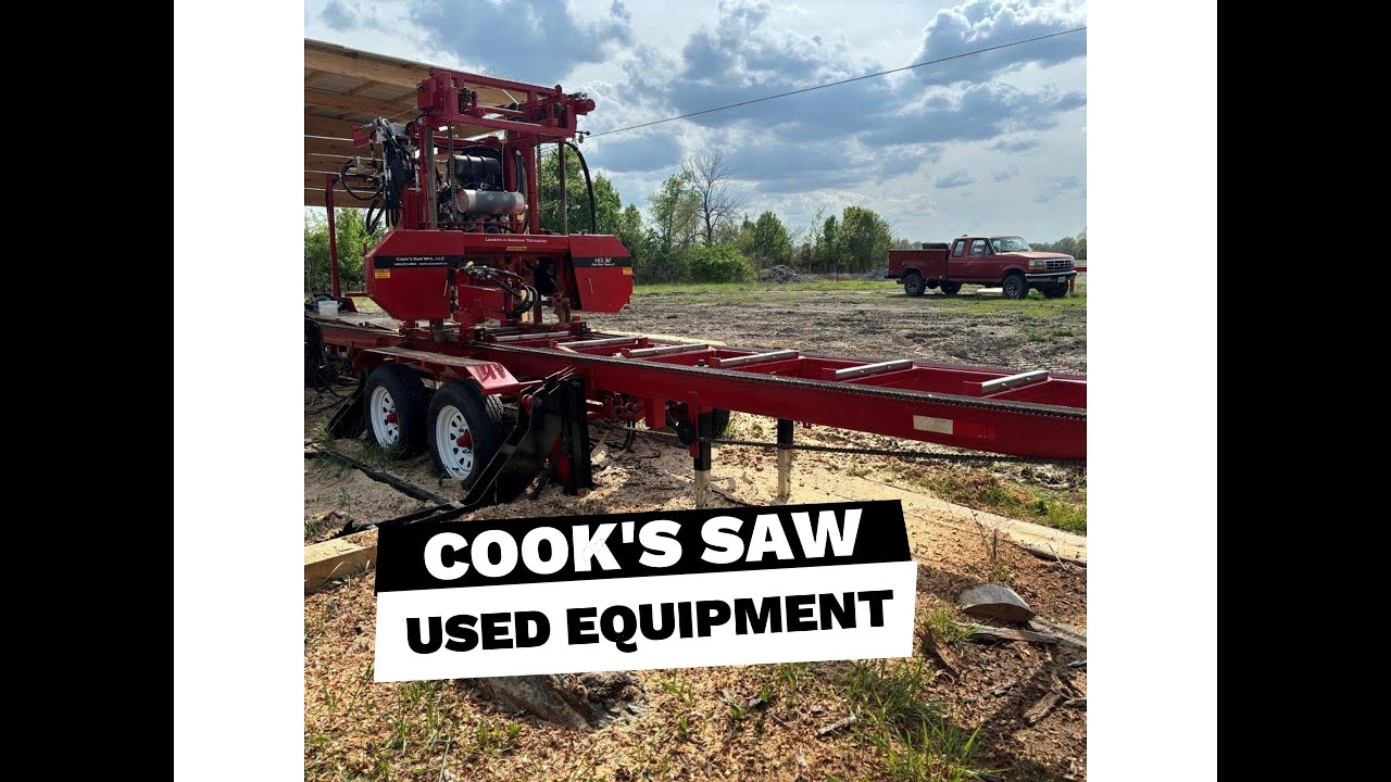 Used Cook's Saw HD3238 Sawmill and Norwood HD36V2 Sawmill for Sale ...