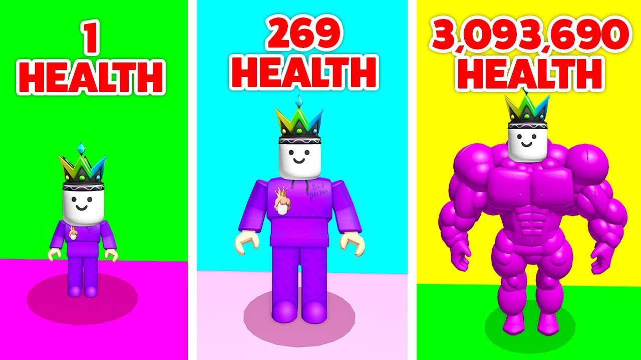 GETTING +3,093,690 in Roblox BUT Every Second You Get +1 HP - YouTube