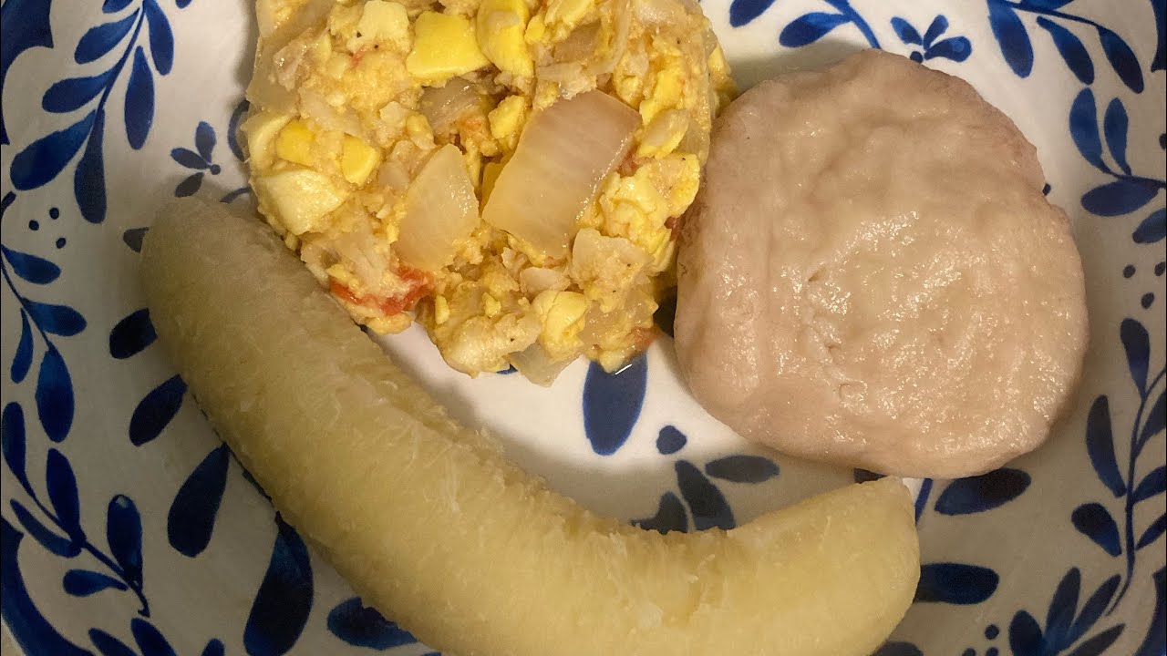 How to make ackee & salt fish - YouTube