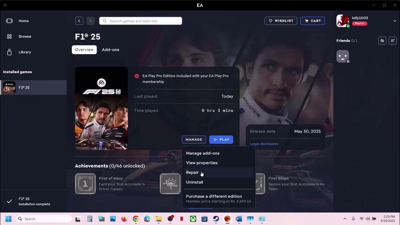 Fix F1 25 Not Loading/Stuck On Loading Screen On PC - YouTube