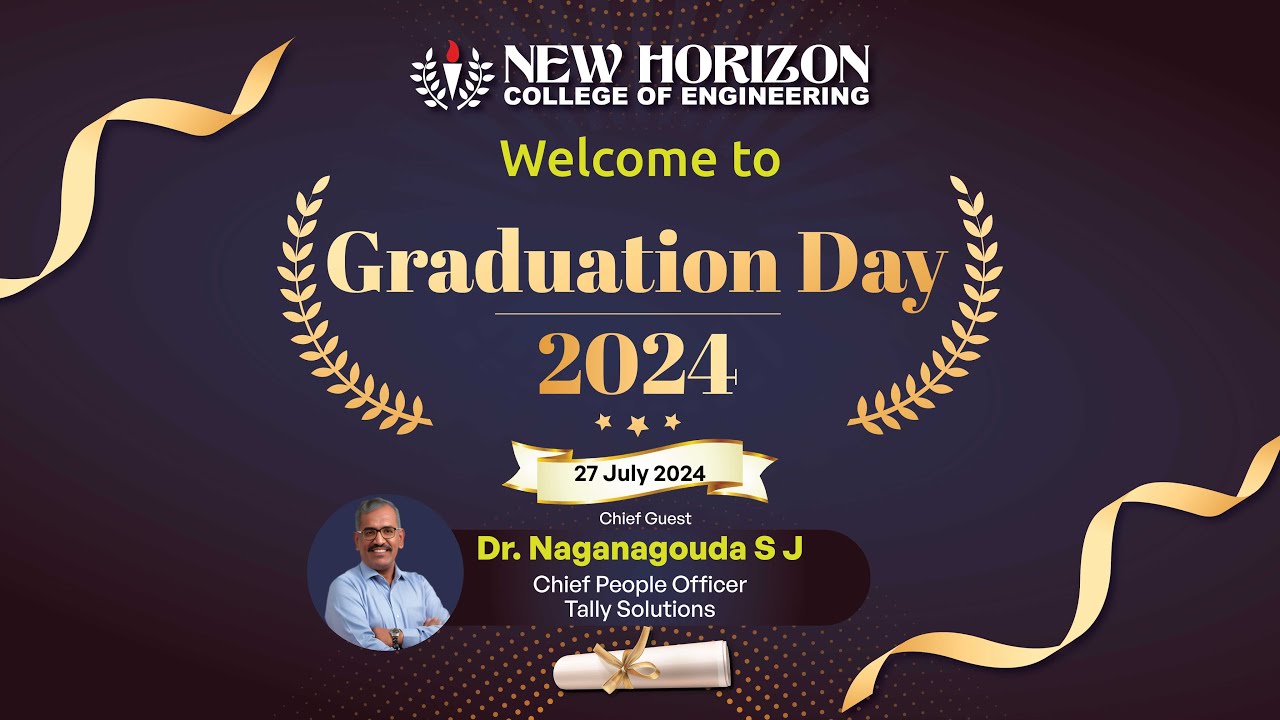 Graduation Live 2024 | A Milestone Moment | NHCE - 1 - YouTube