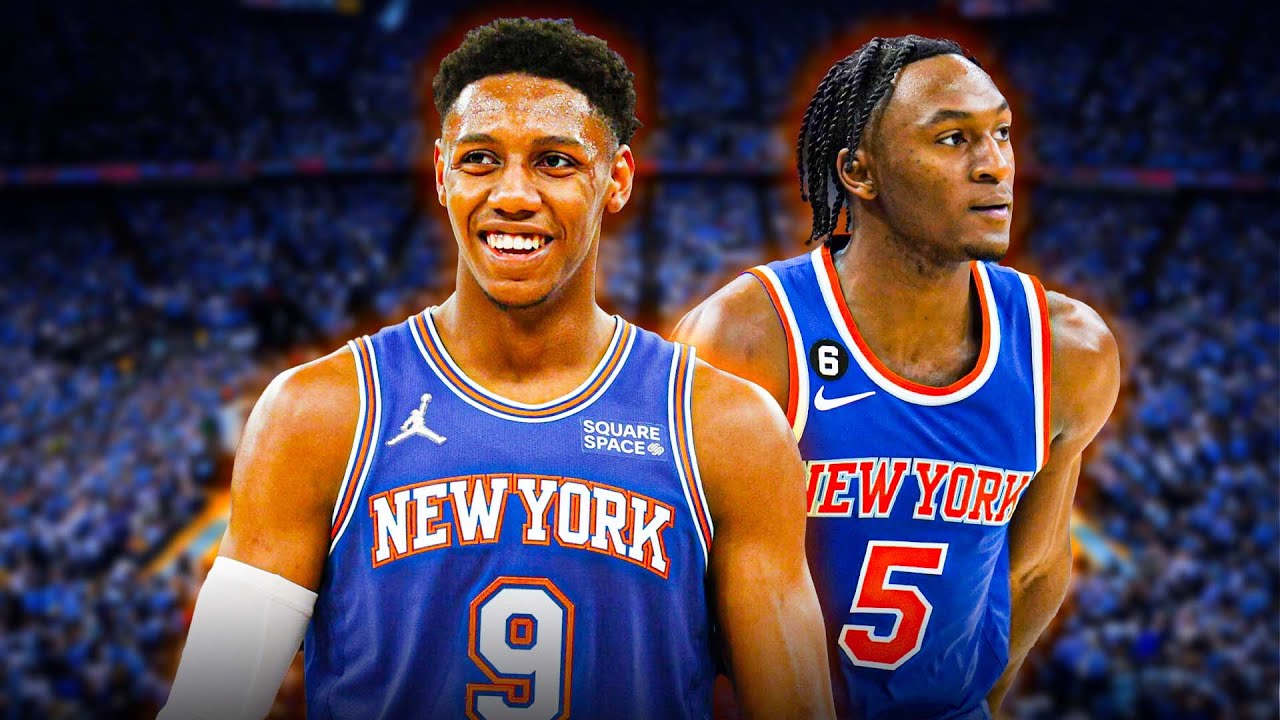 RJ Barrett and Immanuel Quickley Knicks Season Preview - YouTube