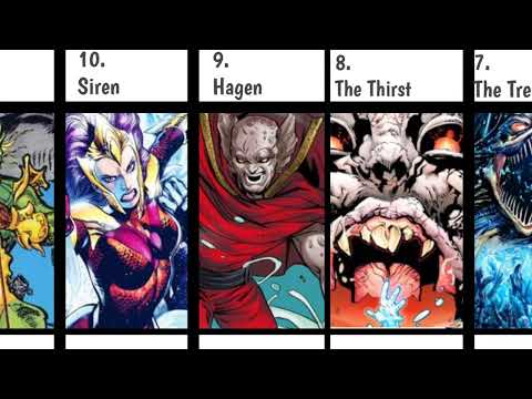 Top 20 Aquaman Villains