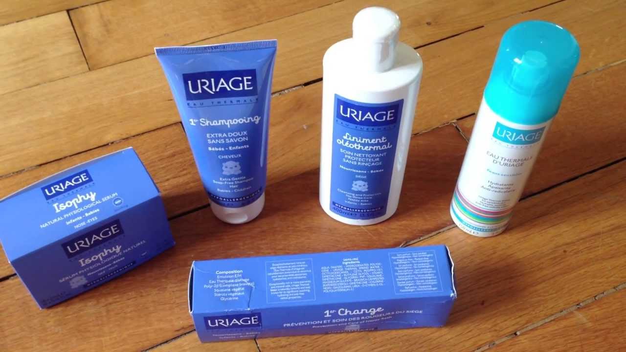 Nouvelle gamme URIAGE 1ers soins bébé - YouTube