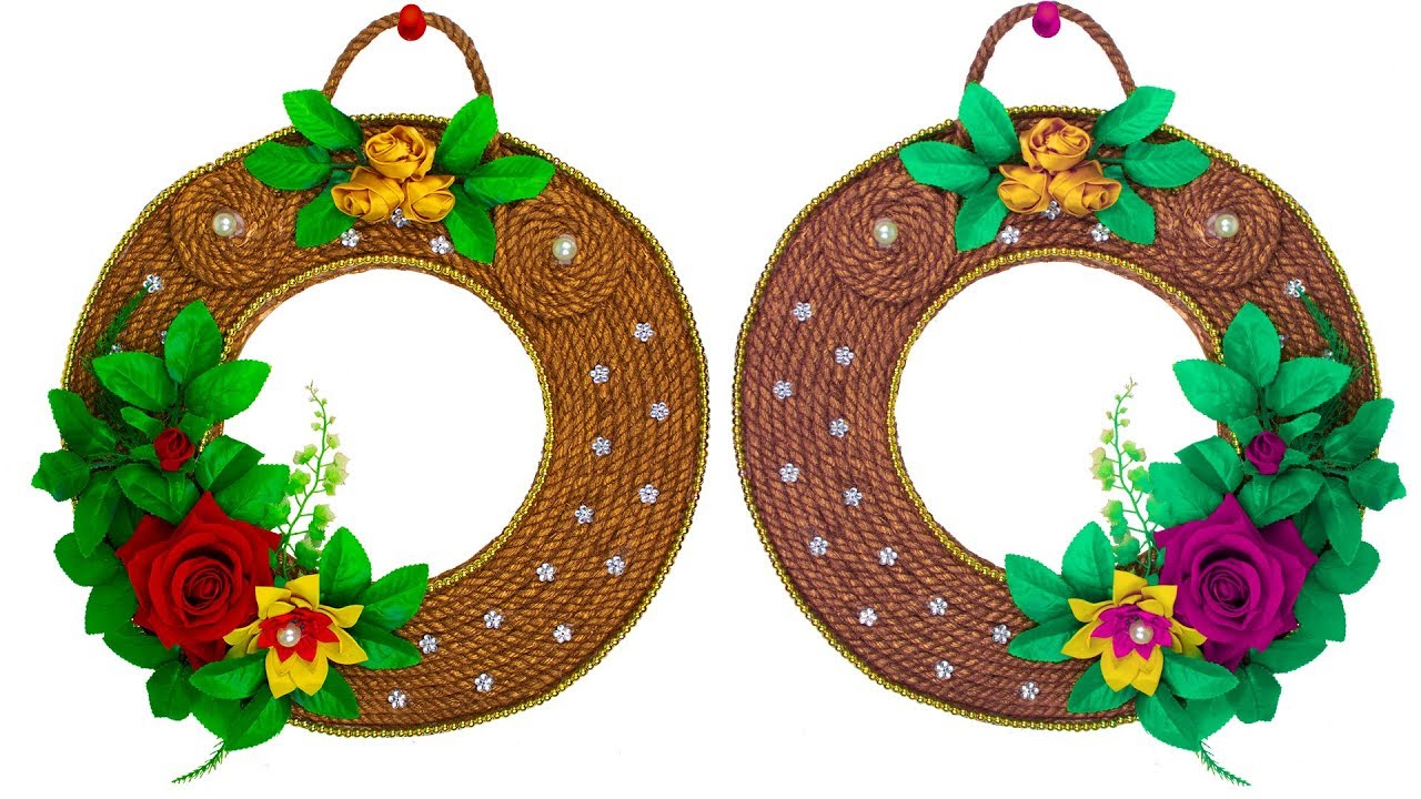 The Decor Is Made By Hand From a Jute Rope - YouTube