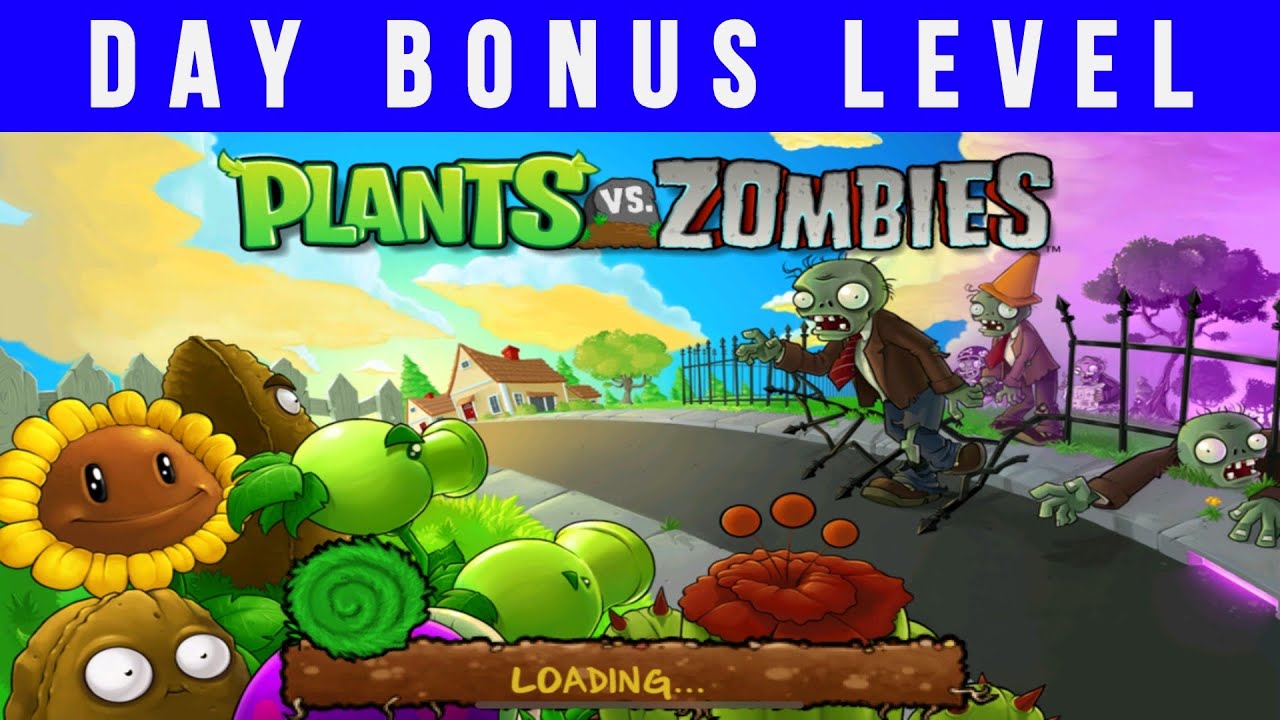 Plants vs Zombies | Day | Bonus Level - YouTube