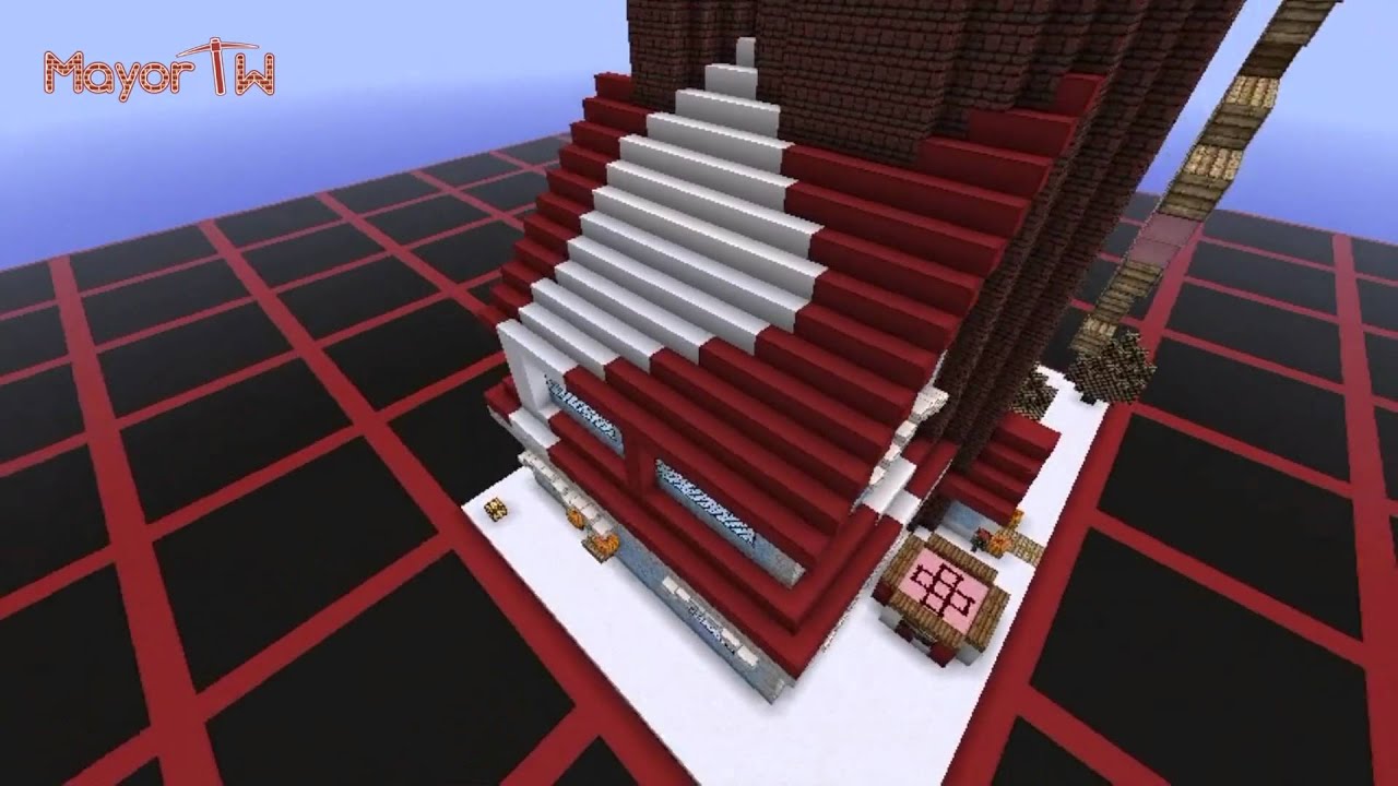 【MayorTW Minecraft】Building Design - The Candy House - YouTube