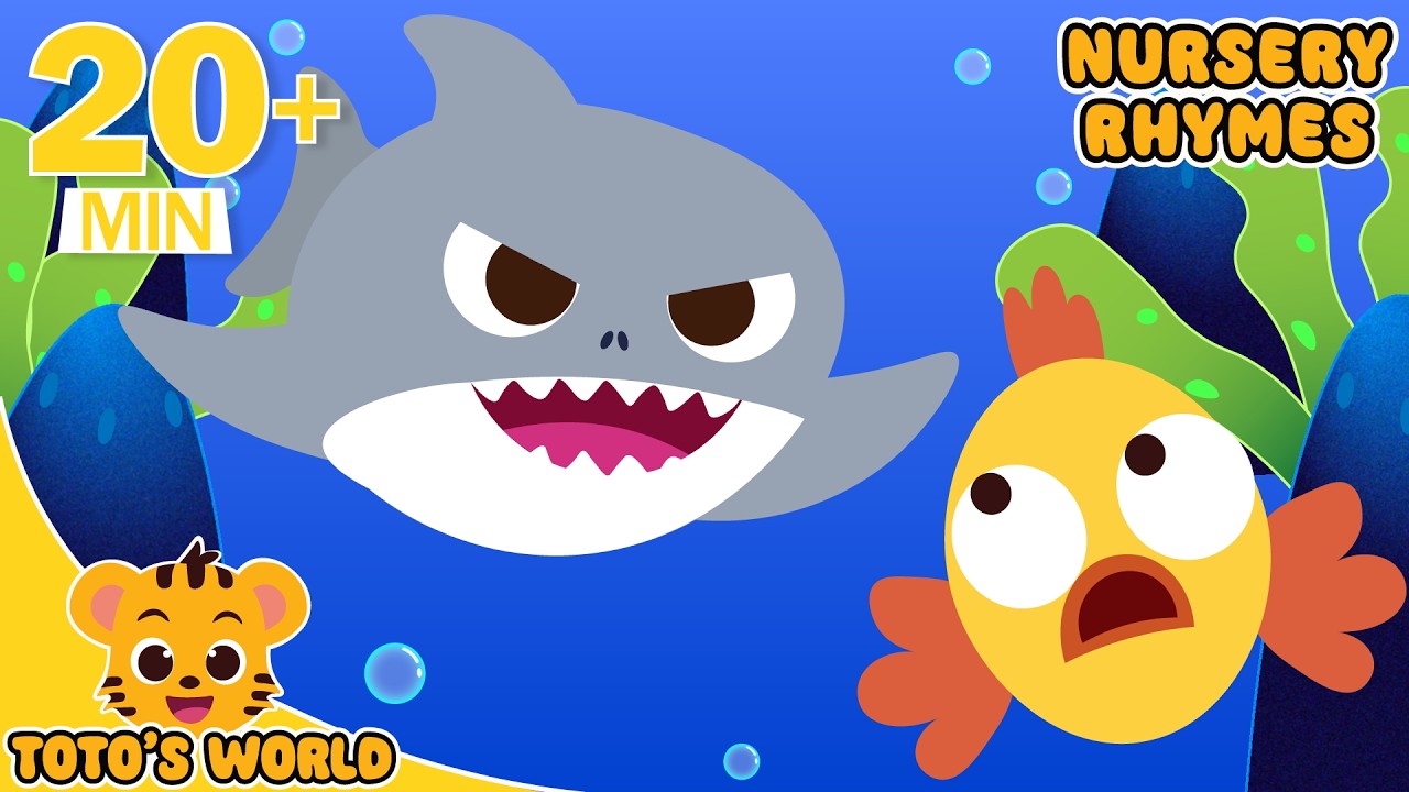Little Fish | Peek-a-boo Song For Kids | Toto's World | Little Mascots ...