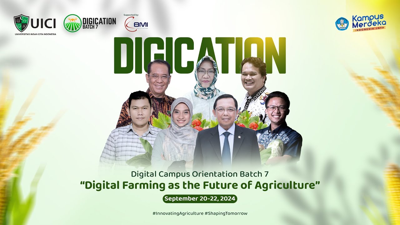 DIGICATION BATCH #7 Day 3 "Digital Farming as the Future of Agriculture ...